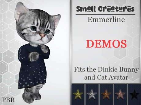 Second Life Marketplace - Small Creatures - Emmerline Dinkie - DEMO